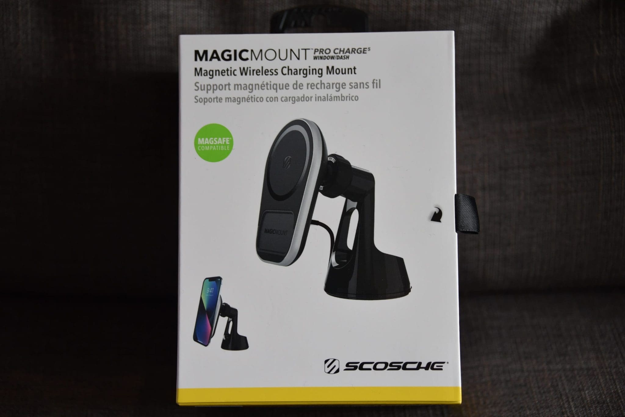Review Scosche Magicmount Pro Charge5 Window Dash Movies Games And Tech