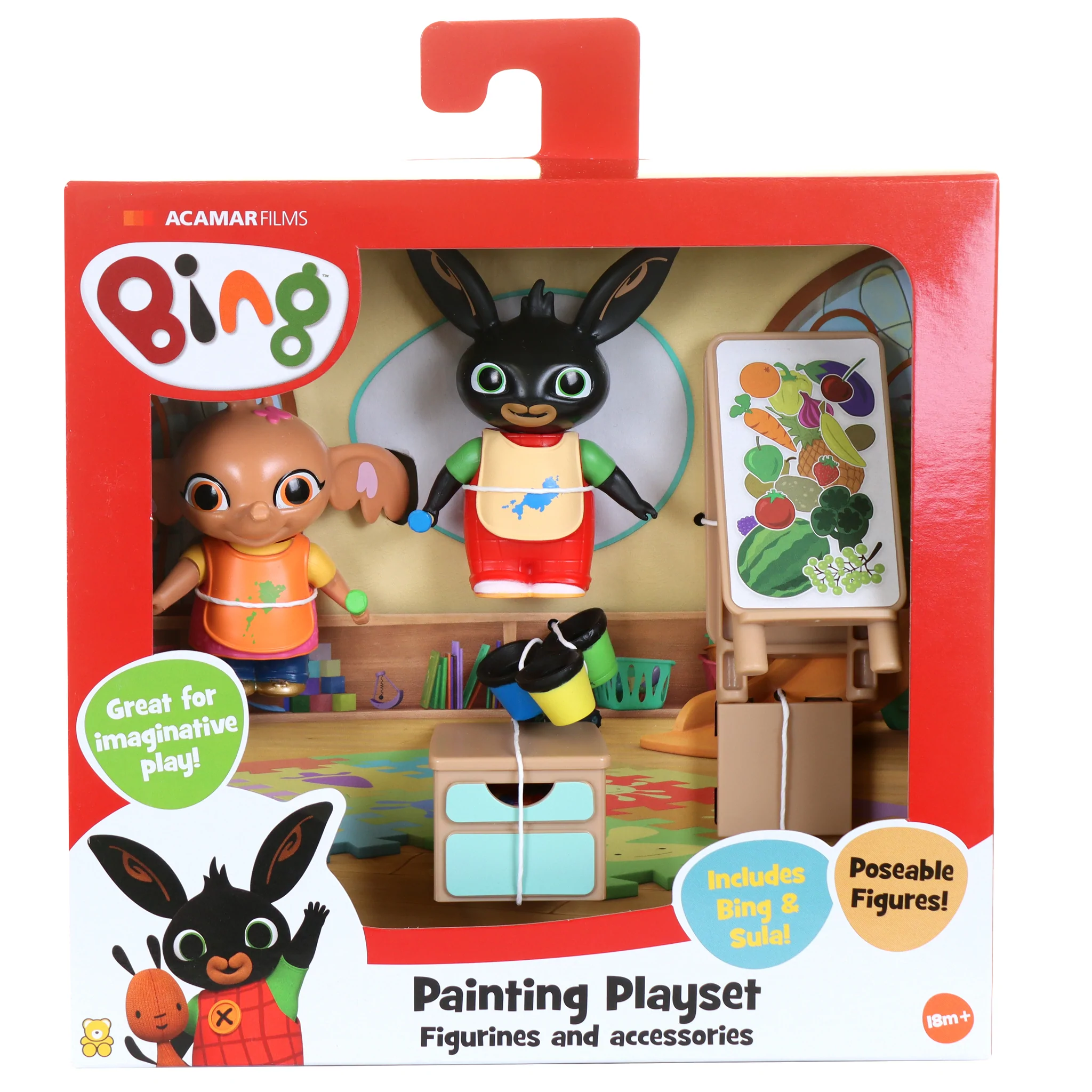A Closer Look at Bing Painting Playset Figurines and Accessories ...